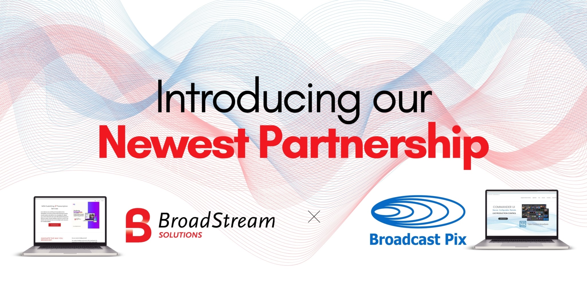 partnership website banner (2) | Integrated Playout, Captioning & Subtitling